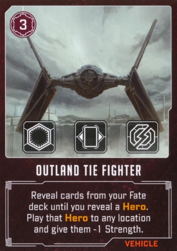 Outland TIE Fighter | Star Wars Villainous Wiki | Fandom