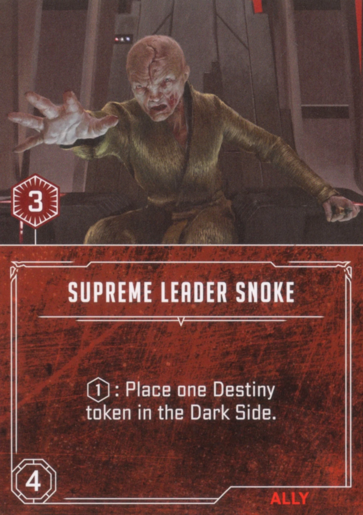 Supreme Leader Snoke | Star Wars Villainous Wiki | Fandom