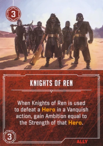 Knights of Ren | Star Wars Villainous Wiki | Fandom