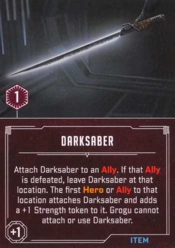 Darksaber | Star Wars Villainous Wiki | Fandom