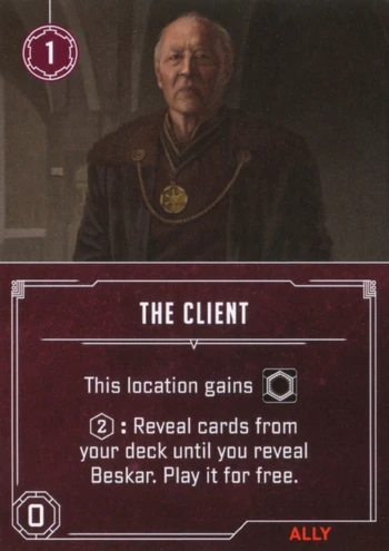 The Client | Star Wars Villainous Wiki | Fandom