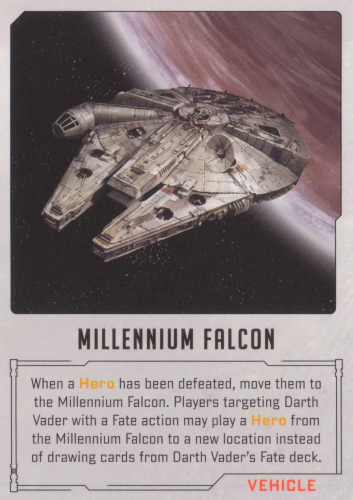 Millennium Falcon (Darth Vader) | Star Wars Villainous Wiki | Fandom
