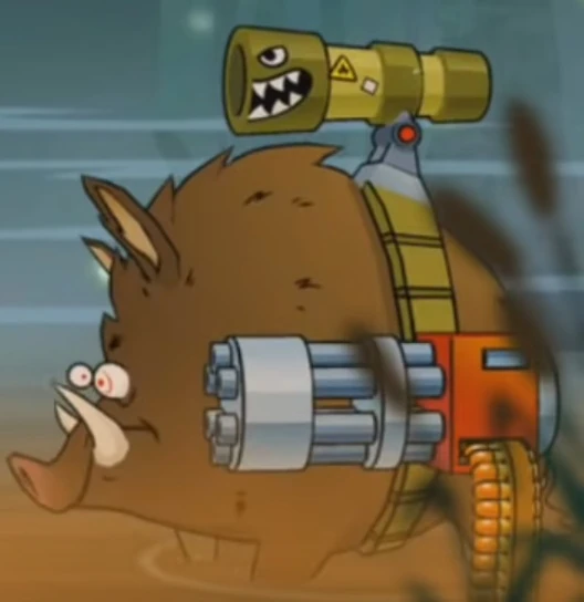 Мл. Кабан-гигант | Swamp Attack Wiki | Fandom