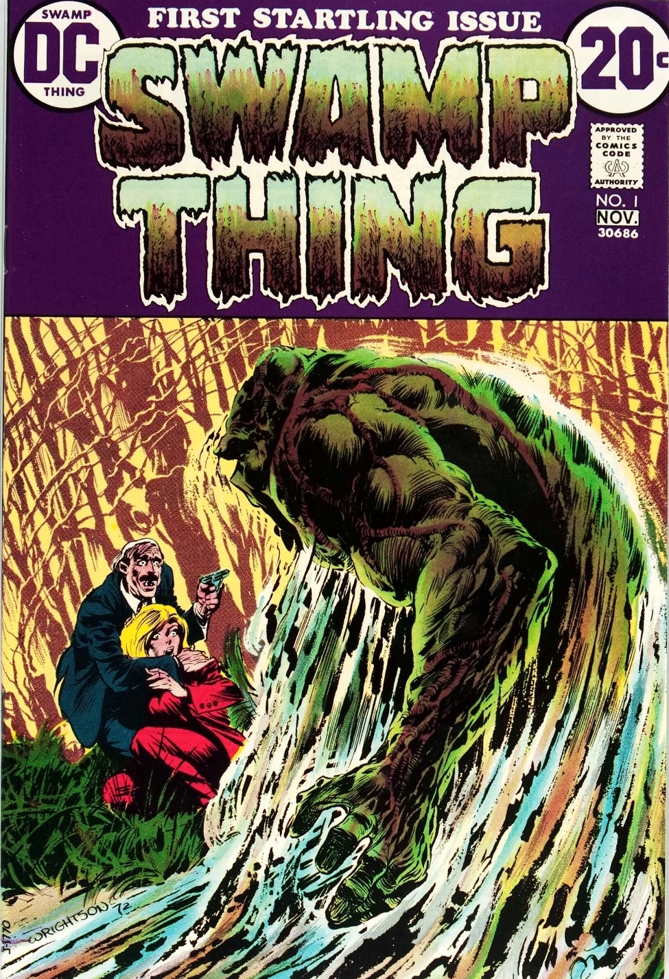 Swamp Thing Issue 1 | Swamp Thing Wiki | Fandom