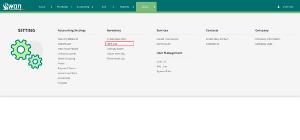 Setup | Swan Wiki | Fandom