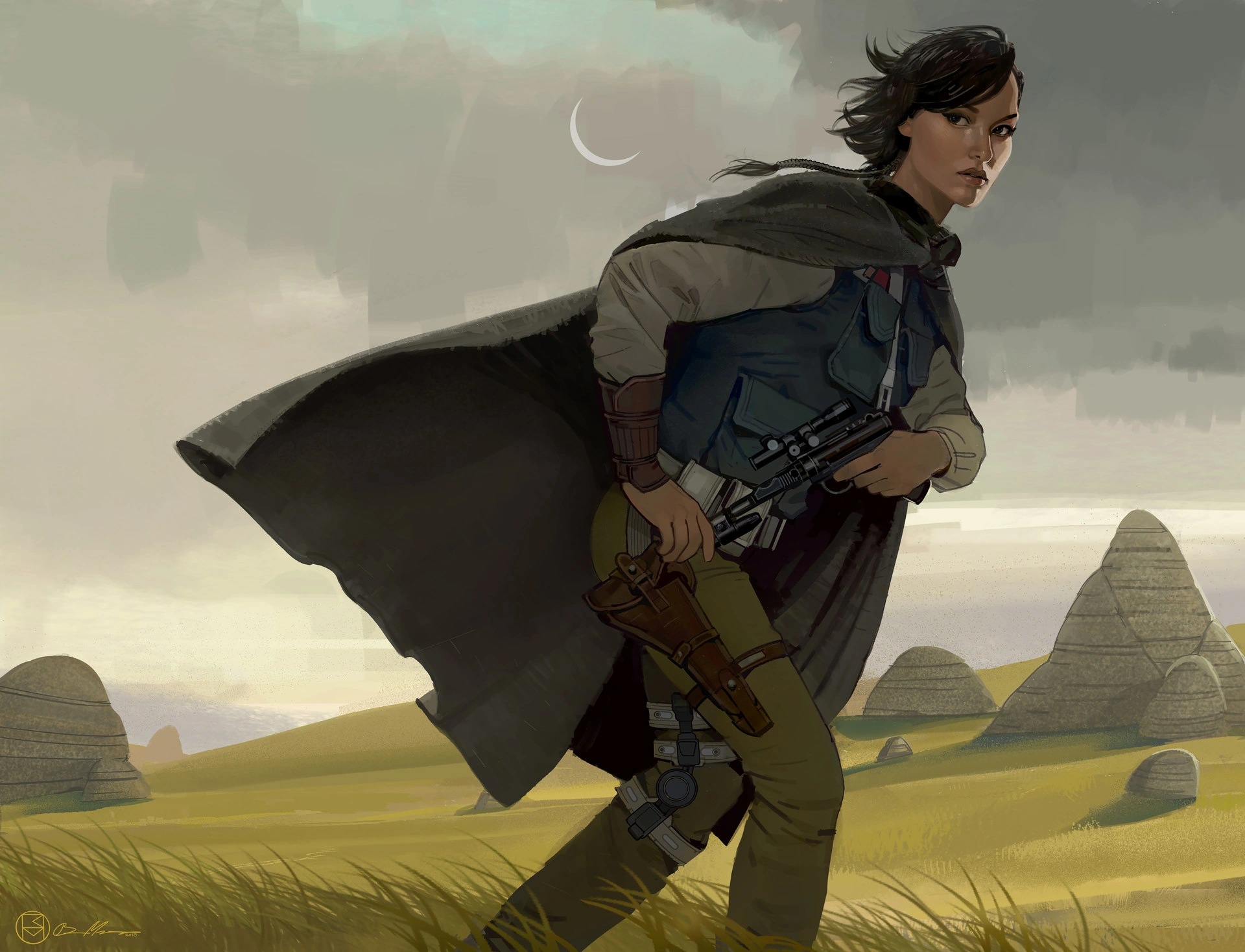 Star Wars Smuggler Art