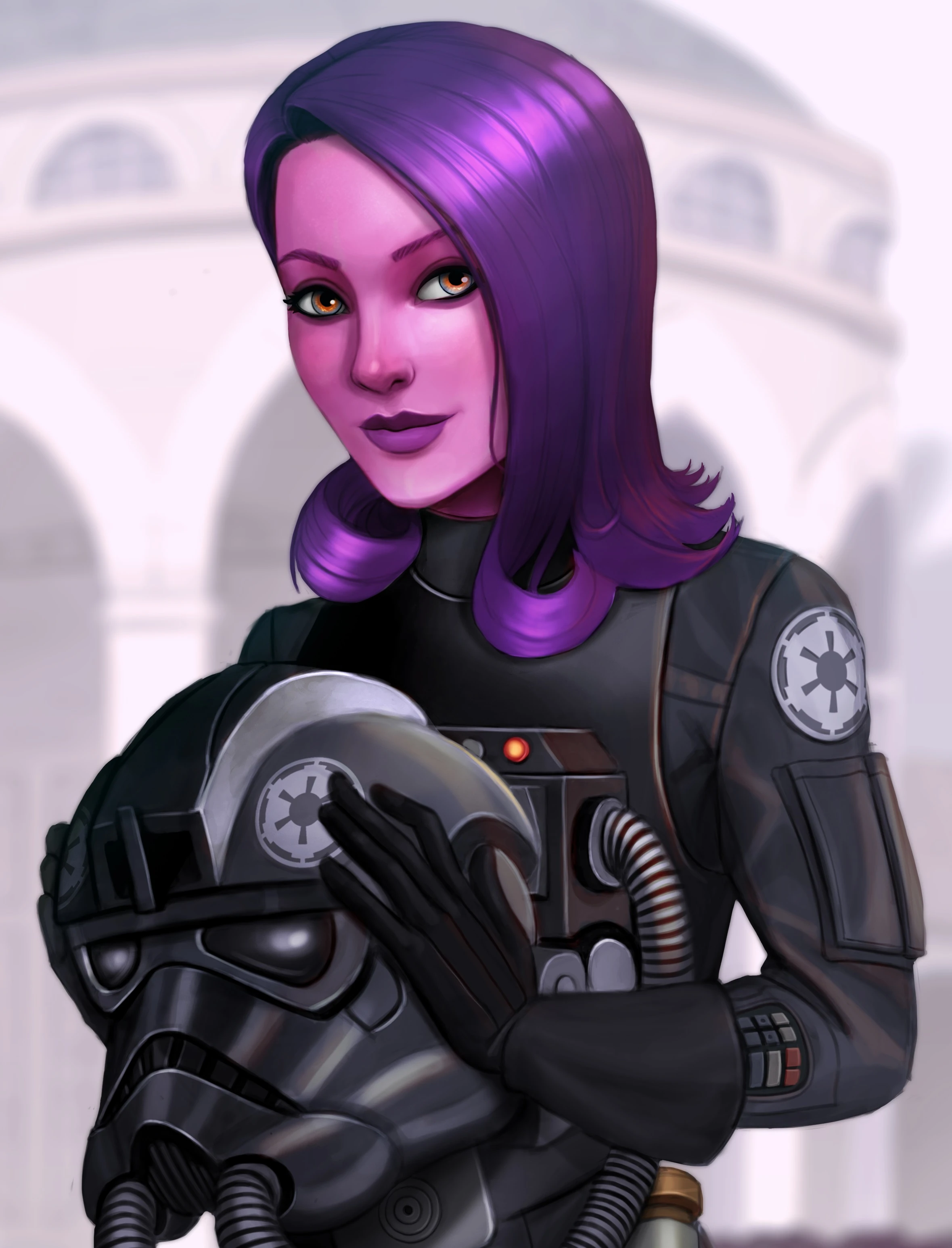 Female TIE Fighter Pilot Commission By Slayer730 On DeviantArt ...