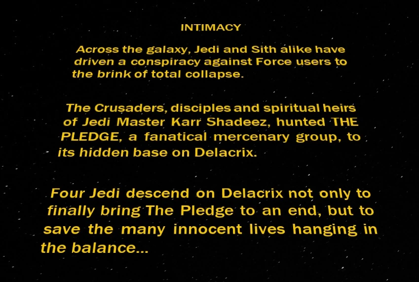 Intimacy | Star Wars Fanon | Fandom