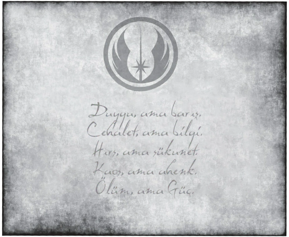 Jedi Kodu (East6) | Sithpedi Fanon | Fandom