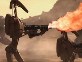Flame Battle Droid | Star Wars Fanon | Fandom