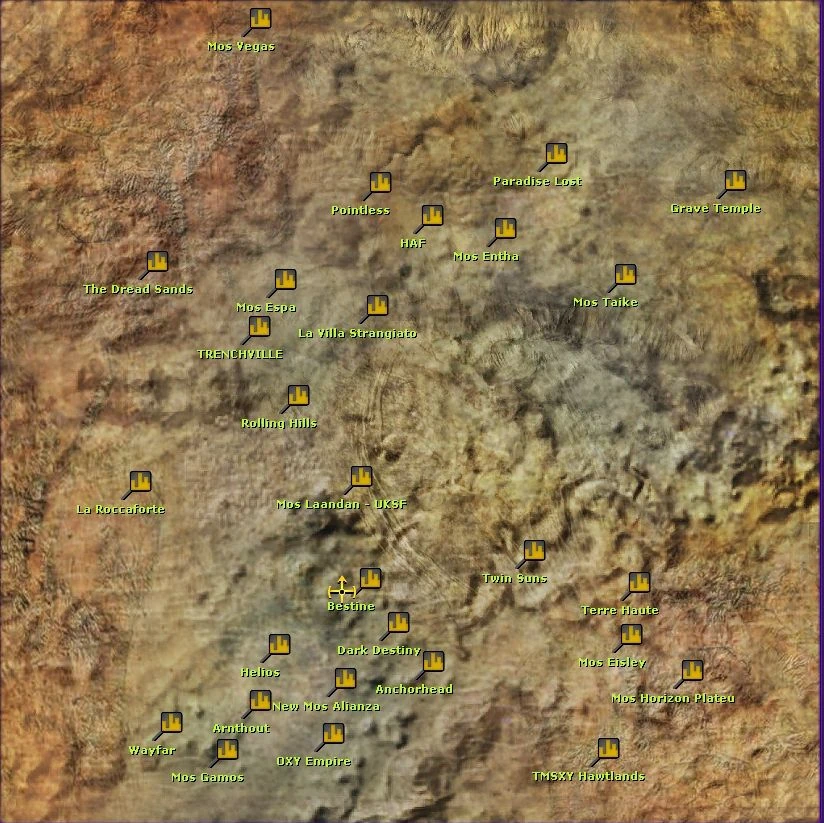 Tatooine Player Cities | SWG BloodfinEmu Wikia | Fandom