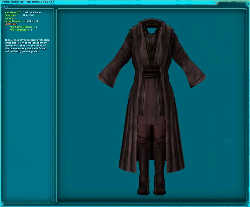 Jedi Items | SWG-Revelation Wiki | Fandom