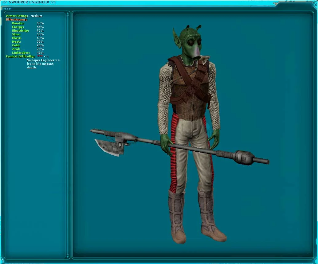 Elite Bosses/Swooper Engineer | SWG-Revelation Wiki | Fandom