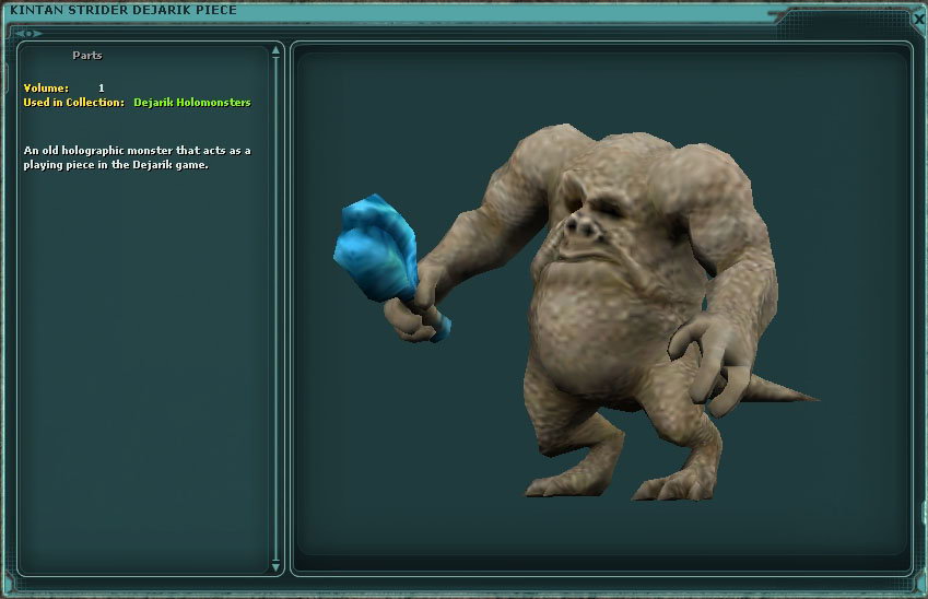Kintan Strider Dejarik Piece | SWG Wiki | Fandom