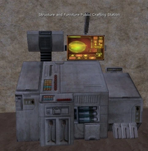 Structure and Furniture Public Crafting Station | SWG Wiki | Fandom