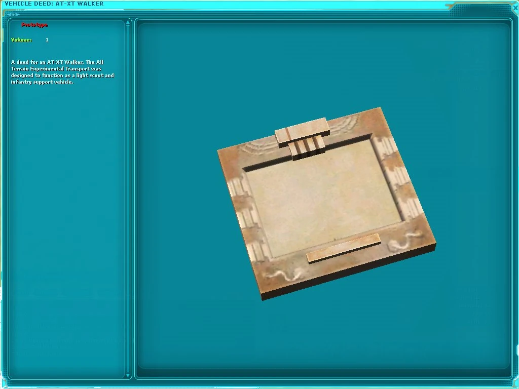 AT-XT Vehicle | SWG Wiki | Fandom