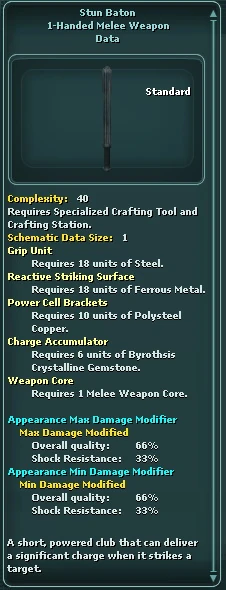 Stun Baton | SWG Wiki | Fandom