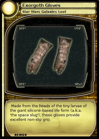 Exorgoth Gloves | SWG Wiki | Fandom
