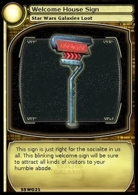 Welcome House Sign | SWG Wiki | Fandom