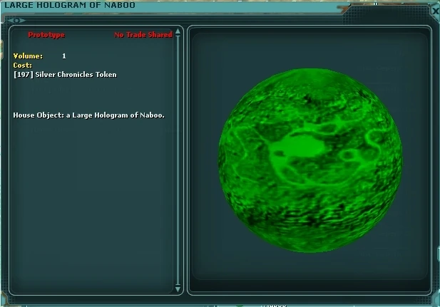 Large Hologram of Naboo | SWG Wiki | Fandom