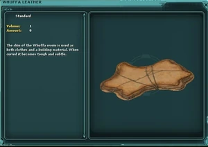 Whuffa Leather | SWG Wiki | Fandom
