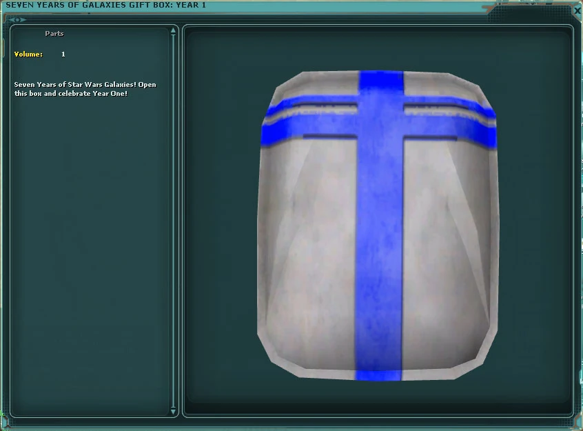 Seven Years of Galaxies Gift Box: Year 1 | SWG Wiki | Fandom