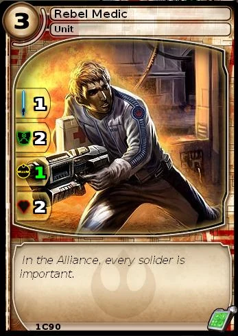Rebel Medic (card) | SWG Wiki | Fandom
