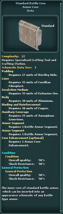 Standard Battle Core | SWG Wiki | Fandom