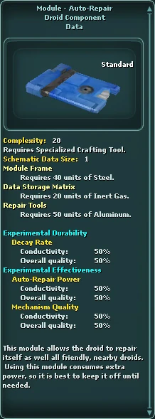 Module - Auto-Repair | SWG Wiki | Fandom