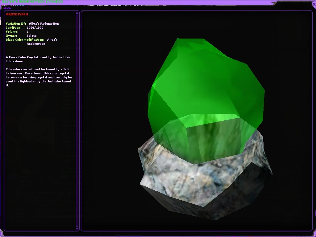 Allya's Redemption | SWG Wiki | Fandom