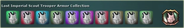 Lost Imperial Scout Trooper Armor Collection | SWG Wiki | Fandom