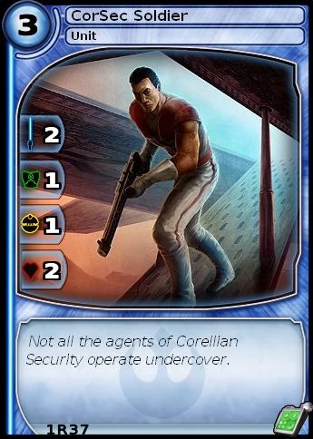 CorSec Soldier (card) | SWG Wiki | Fandom