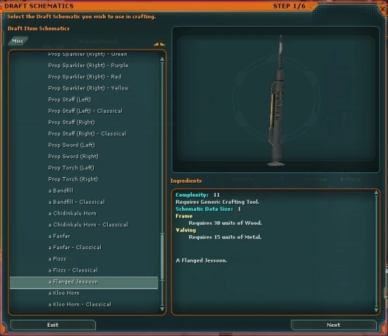 Instrumental Music | SWG Wiki | Fandom