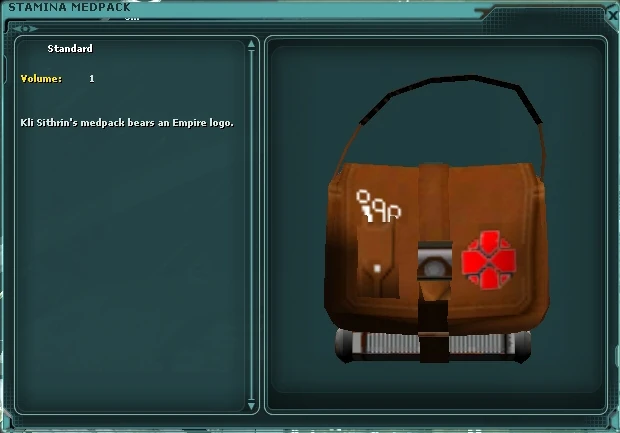 Stamina Medpack | SWG Wiki | Fandom