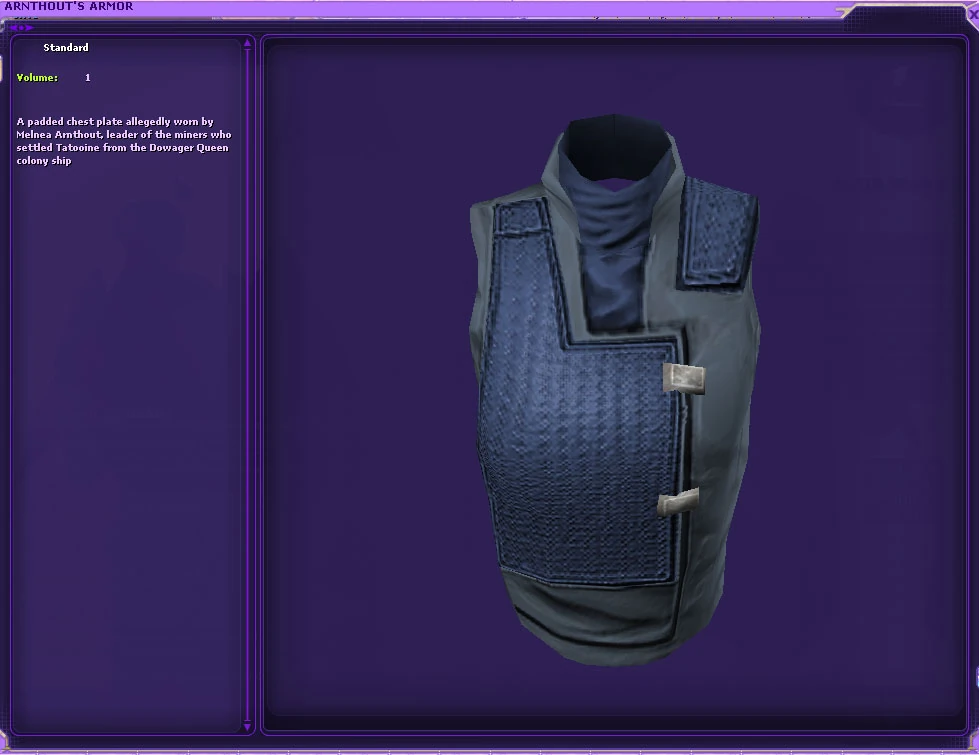 Arnthout's Armor | SWG Wiki | Fandom