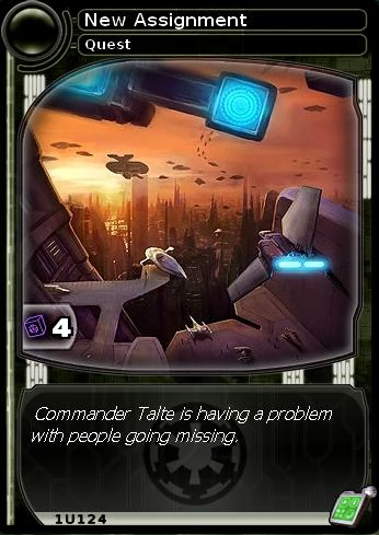 New Assignment (card) | SWG Wiki | Fandom