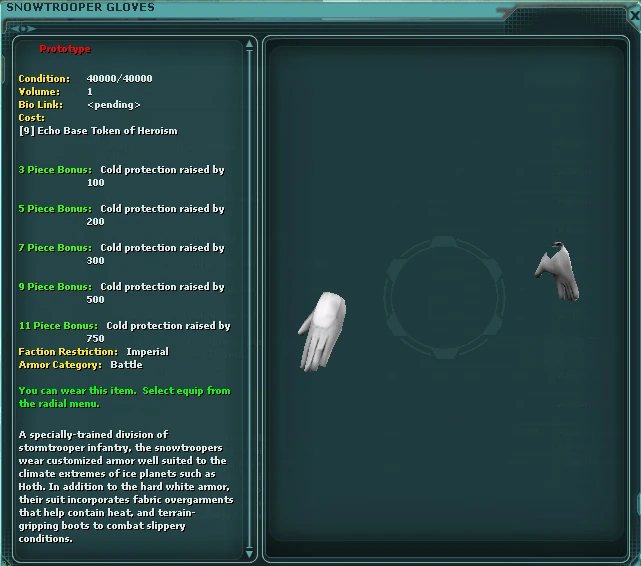 Snowtrooper Gloves | SWG Wiki | Fandom