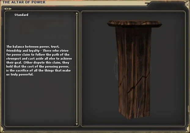 Repair the Altar of Power | SWG Wiki | Fandom