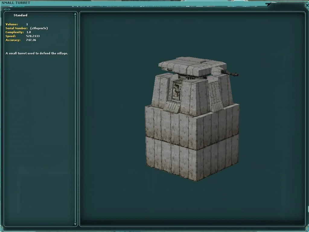Small Turret | SWG Wiki | Fandom