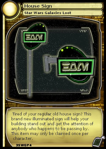 House Sign | SWG Wiki | Fandom