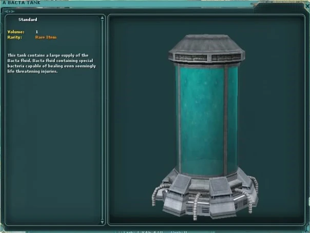 A Bacta Tank | SWG Wiki | Fandom