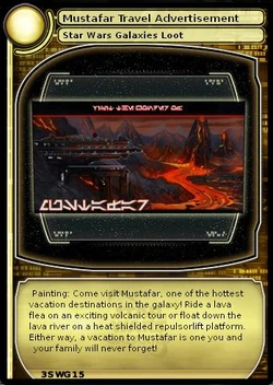 Mustafar Travel Advertisement | SWG Wiki | Fandom