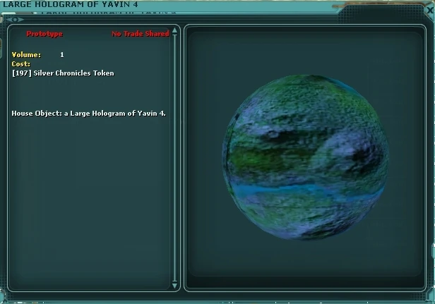 Large Hologram of Yavin 4 | SWG Wiki | Fandom