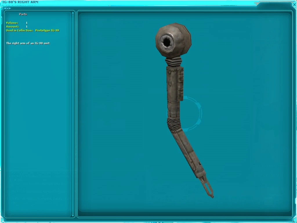 IG-88's Right Arm | SWG Wiki | Fandom