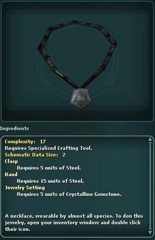 Ithorian Large Pendant | SWG Wiki | Fandom