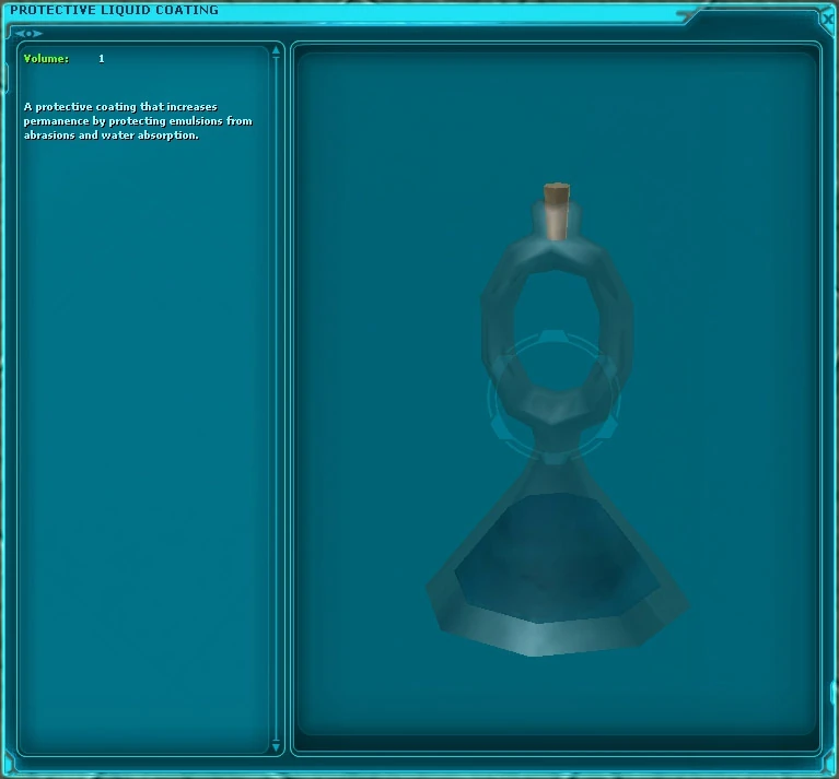 Protective Liquid Coating | SWG Wiki | Fandom