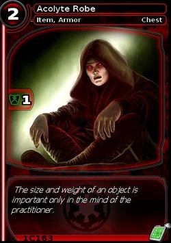 Acolyte Robe (card) | SWG Wiki | Fandom