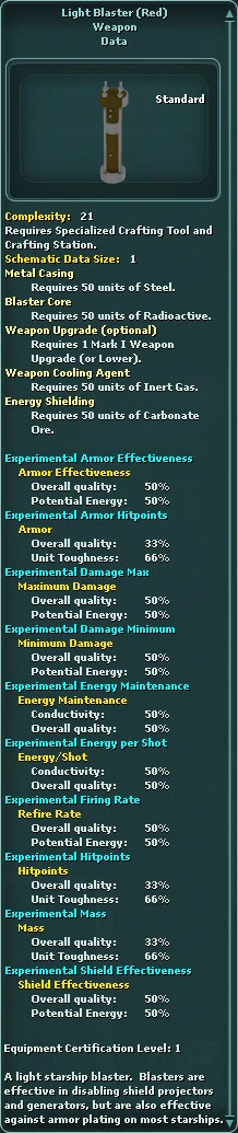 Light Blaster (Red) | SWG Wiki | Fandom