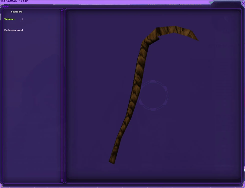 Padawan Braid | SWG Wiki | Fandom