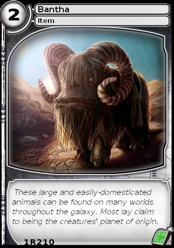 Bantha (card) | SWG Wiki | Fandom